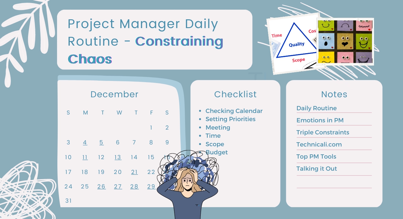 Project Manager Daily Routine - Constraining Chaos - Technicali ...